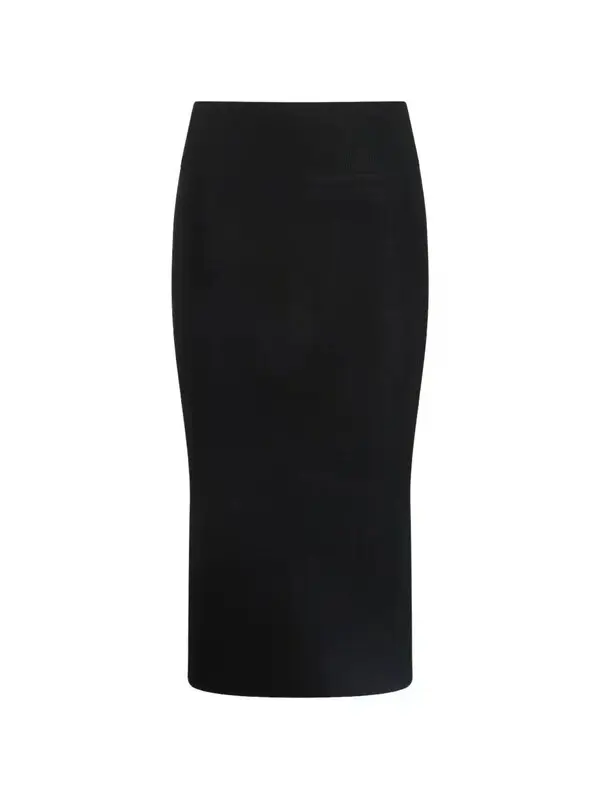 THOM KROM Ribbed-waistband Midi Skirt