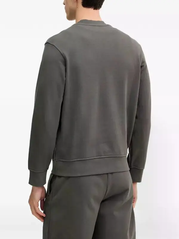 Armani Exchange Logo-print Crew-neck Sweatshirt