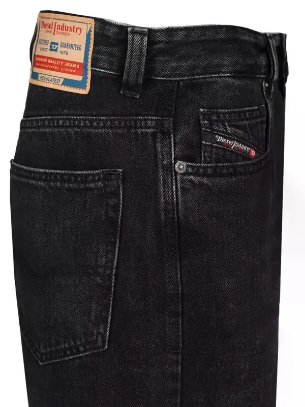 DIESEL® Relaxed Fit Low Waist Wide Leg Jeans