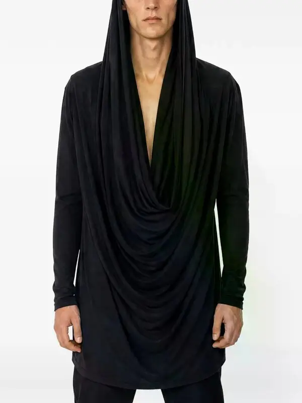 Alchemy Fashions Draped Hooded Hoodie