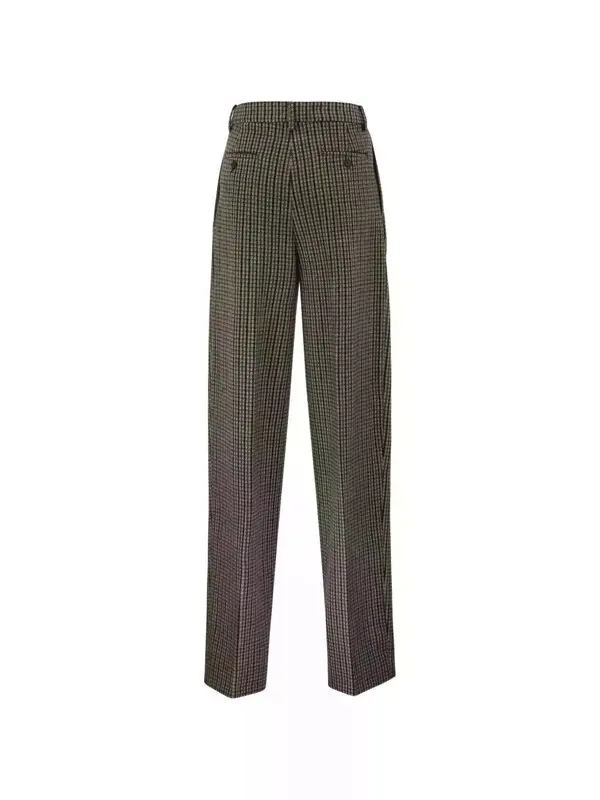 Fabiana Filippi Houndstooth Straight-leg Trousers