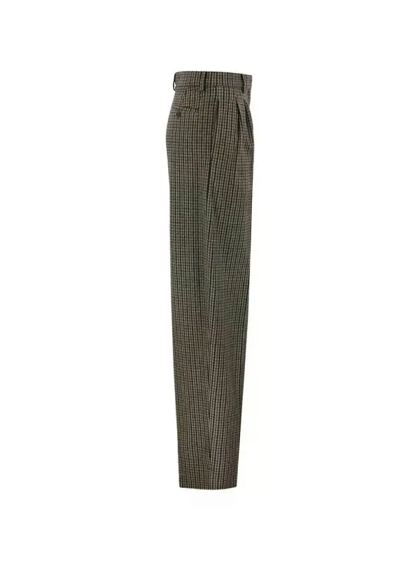 Fabiana Filippi Houndstooth Straight-leg Trousers
