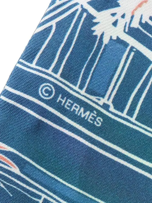 Hermès 2010s Rayures D'ete Twilly Scarf