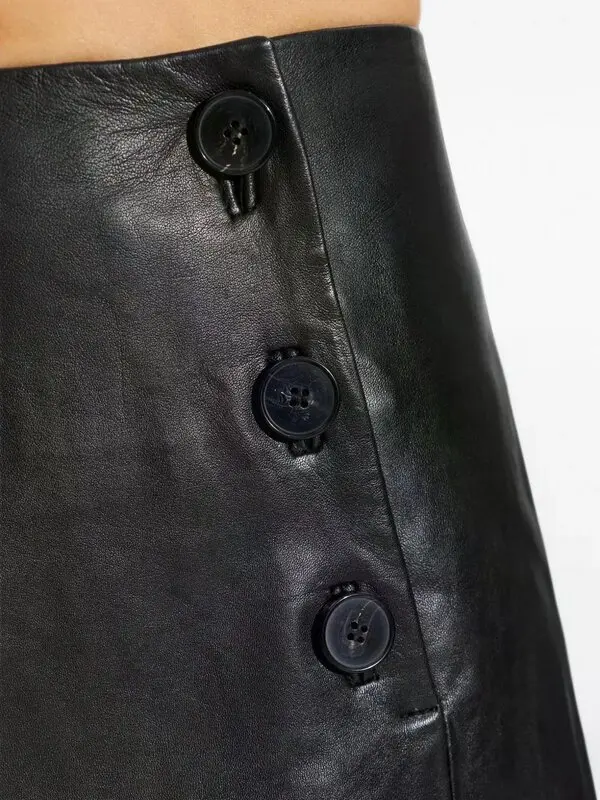 IRO PARIS Rebelle Leather Mini Skirt