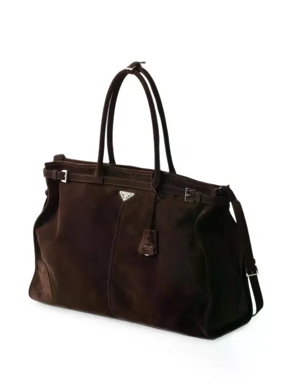Prada Bonnie Suede Tote Bag