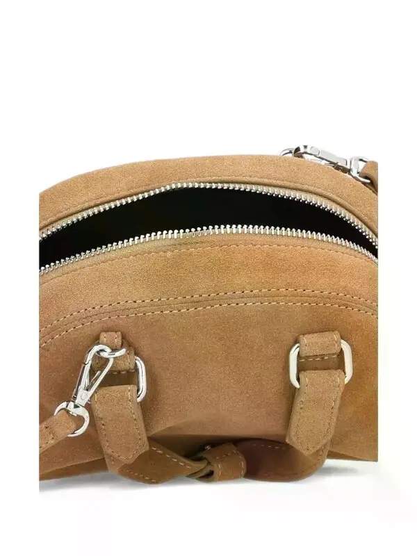 DIESEL® 1dr Dome Suede Small Bowling Bag