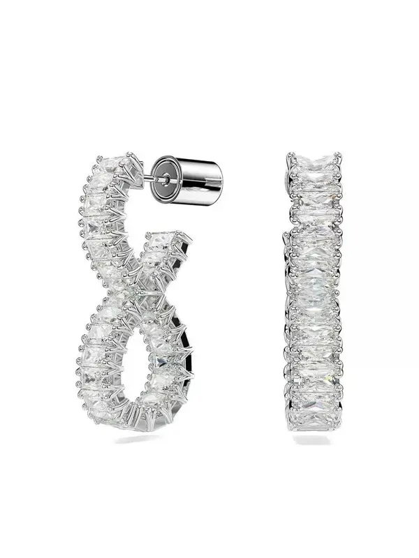 SWAROVSKI Crystal-embellished Earrings - Silver