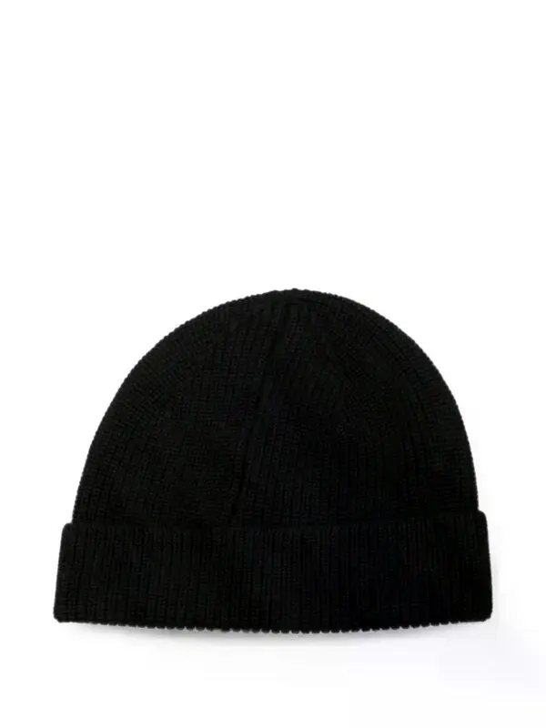 Tagliatore Grouse Logo-embroidered Ribbed Beanie Hat
