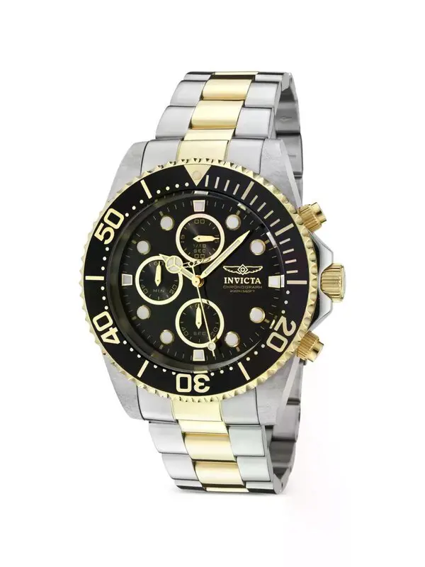 INVICTA Pro Diver Chronograph Watch - Black