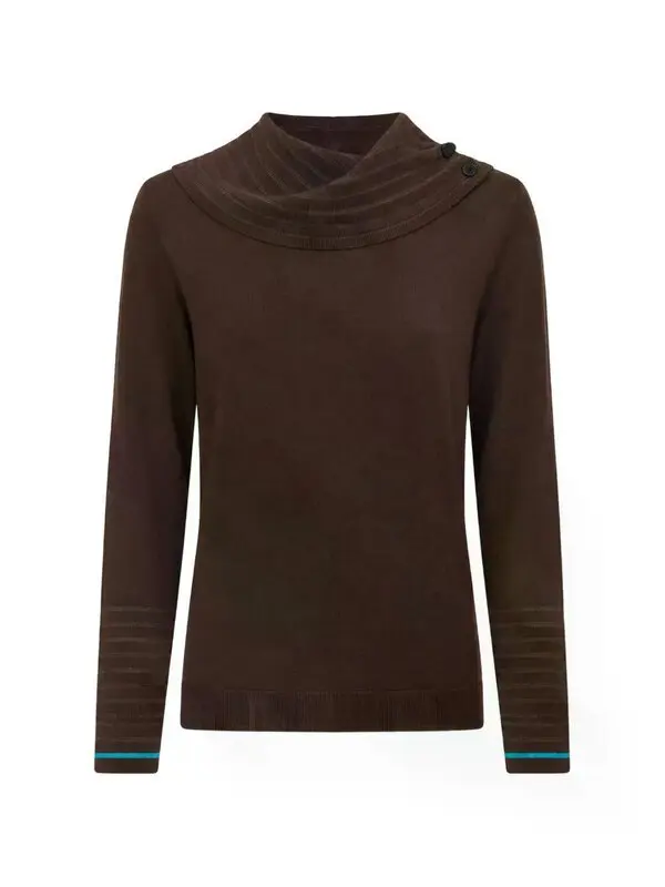 Paul Smith Merino-wool Roll-neck Sweater - Brown