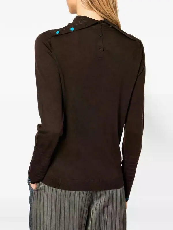 Paul Smith Merino Wool Roll Neck Sweater