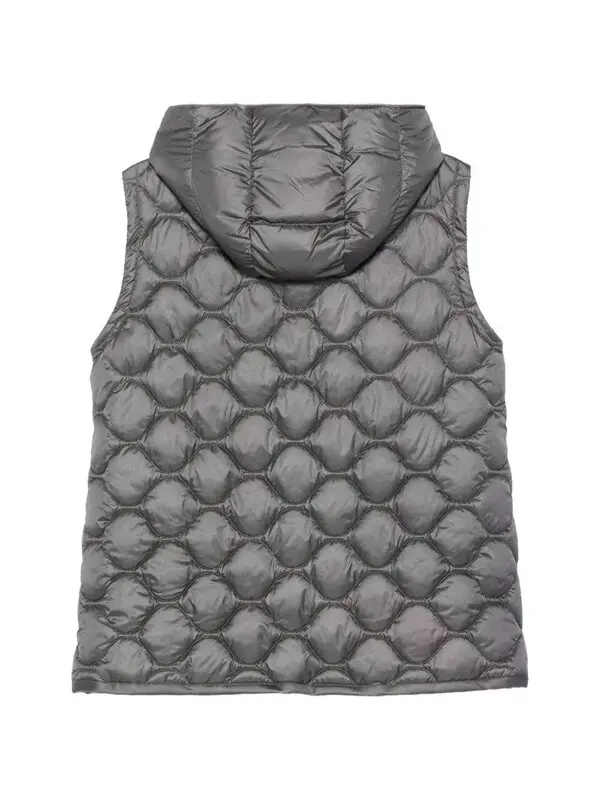 LUISA CERANO Quilted Hooded Gilet