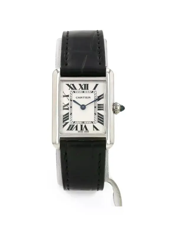 Cartier 2000s Tank Louis 22mm Watch - White