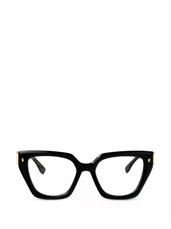 Dsquared2 Geometric Frame Eyeglasses - Black