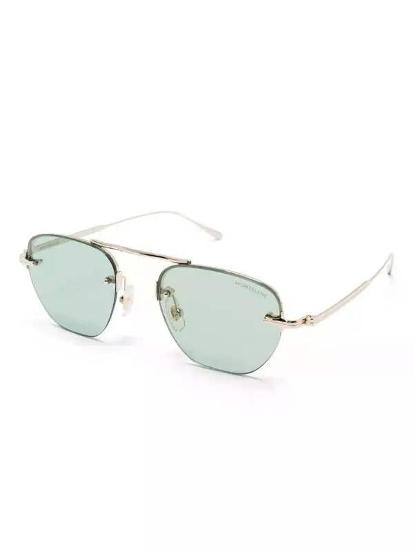 Montblanc Geometric-frame Sunglasses