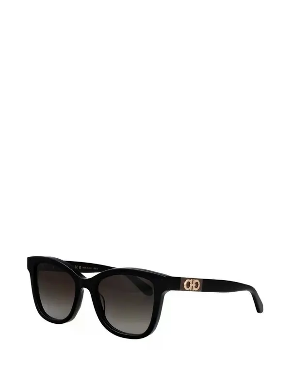 FERRAGAMO Gancini Square-frame Sunglasses