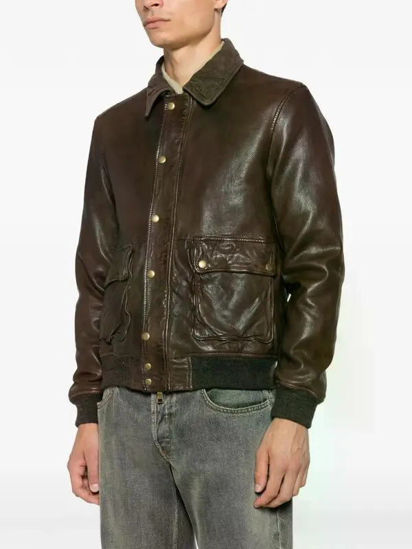 THE JACKIE LEATHERS Bomber Jacket