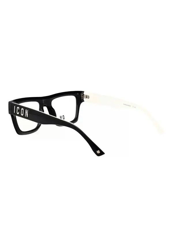 Dsquared2 Icon Square-frame Glasses - Black