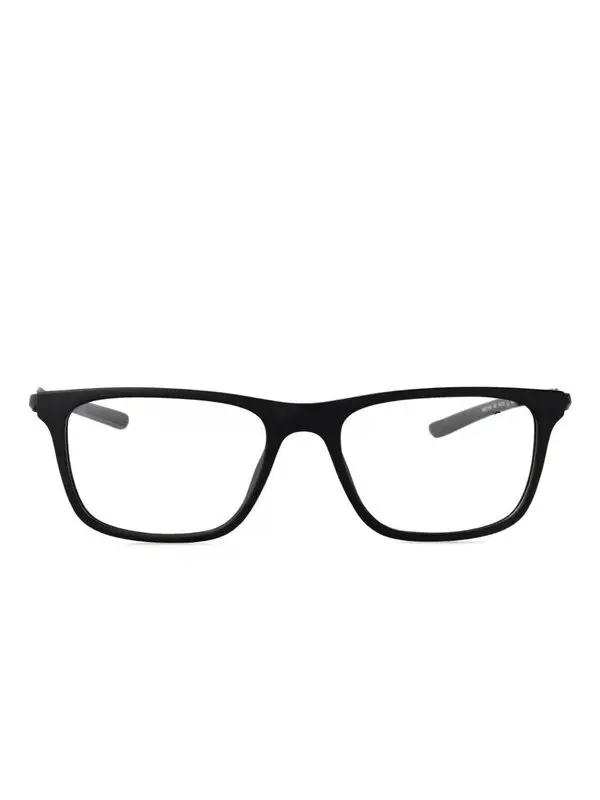 Nike 7150 Square Frame Eyeglasses - Black