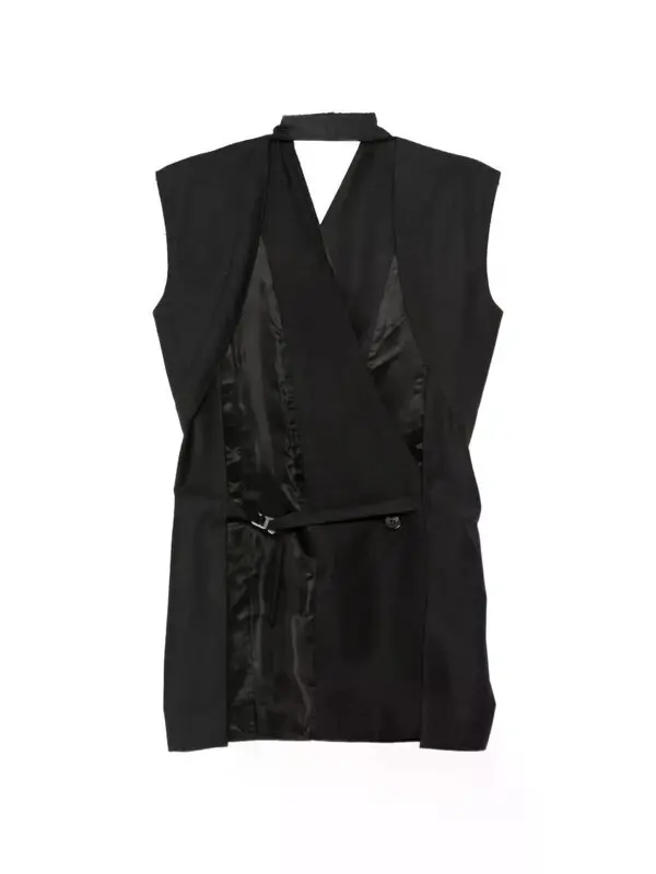 LITKOVSKA Double-breasted Sleeveless Jacket