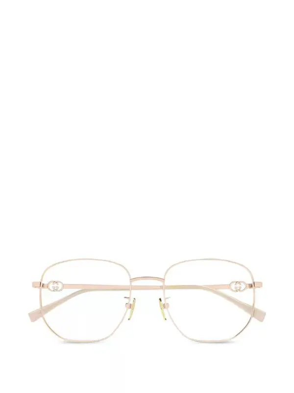 Gucci Round-frame Glasses - Pink