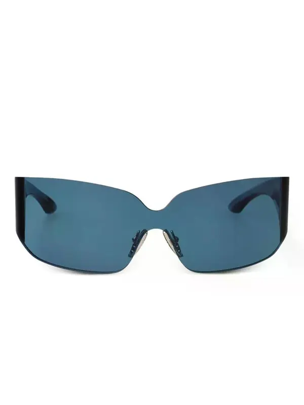 Balenciaga Mono Sunglasses - Blue