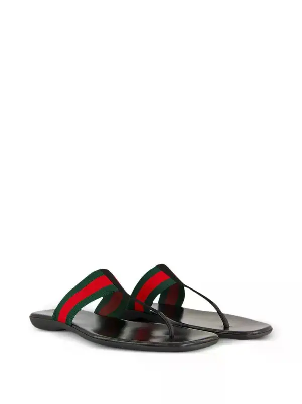 Gucci Web-stripe Sandals