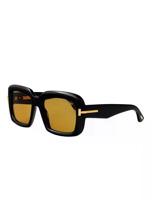 TOM FORD Icon Square-frame Sunglasses - Black