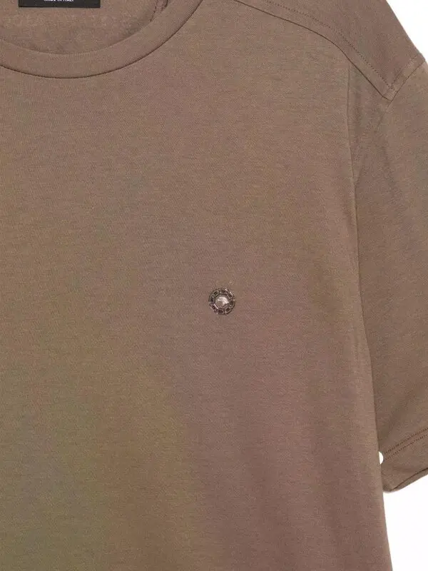 Stefano Ricci Logo-plaque T-shirt