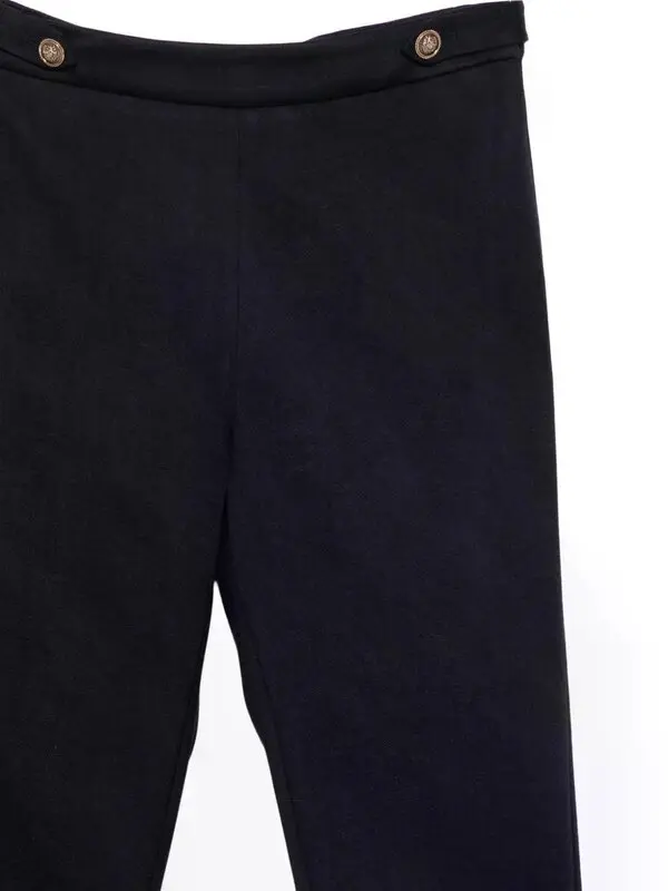 Liu Jo Button-detail Flared Trousers