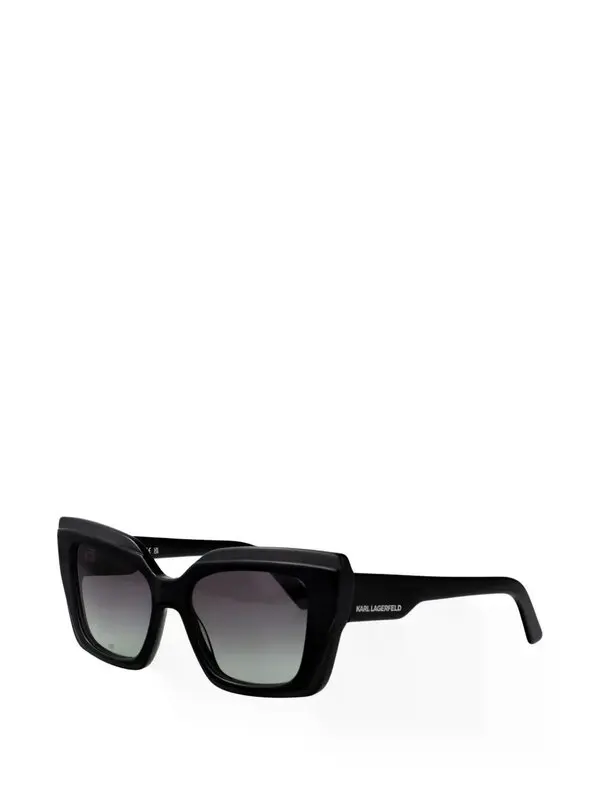 Karl Lagerfeld Logo-print Square-frame Sunglasses