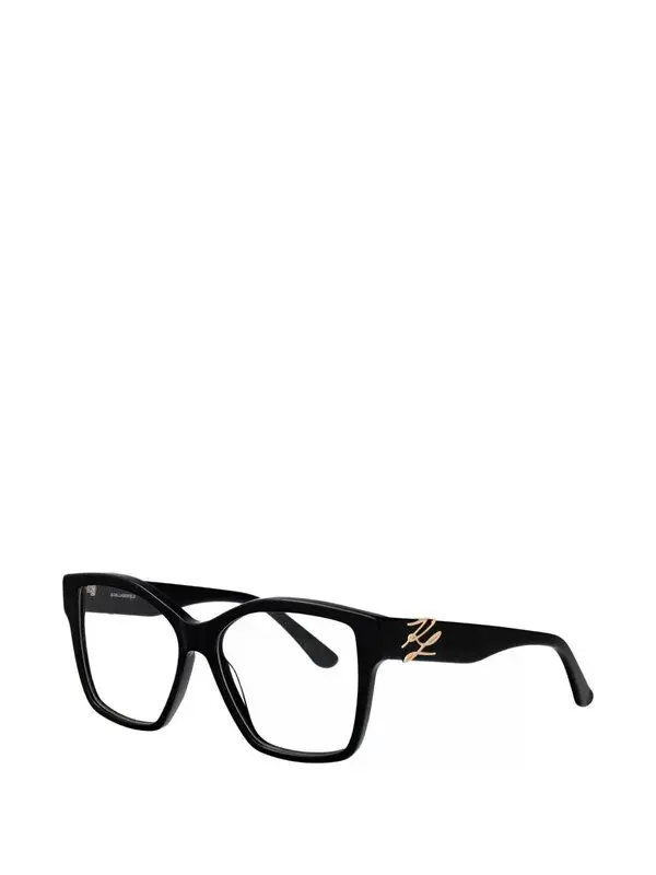 Karl Lagerfeld Logo-plaque Square-frame Glasses