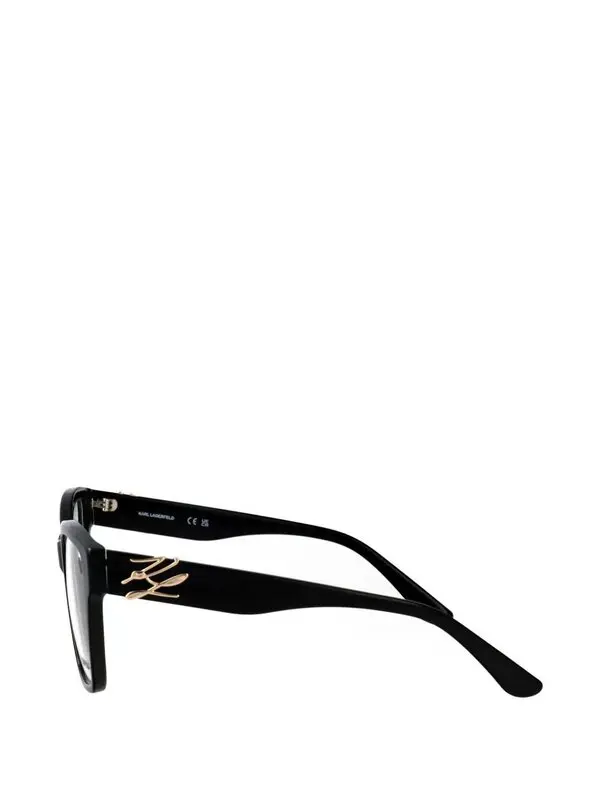 Karl Lagerfeld Logo-plaque Square-frame Glasses