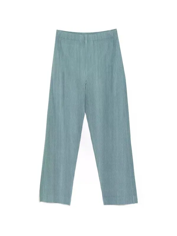 Issey Miyake Pleated Trousers - Blue