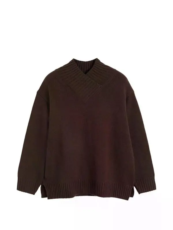 Chinti & Parker Ribbed-knit Cashmere Sweater - Brown