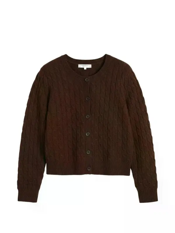 Chinti & Parker Cable Knit Cashmere Cardigan