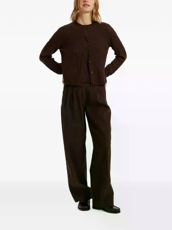 Chinti & Parker Cable Knit Cashmere Cardigan