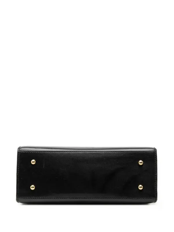 Gucci 20th Century Smooth Calfskin Lady Lock Satchel