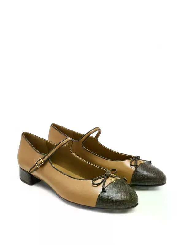Tory Burch Cap-toe Mary Jane Pumps - Neutrals