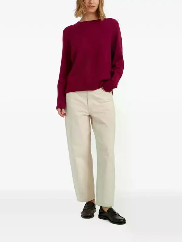 Chinti & Parker Boxy Cashmere Crew Neck Sweater