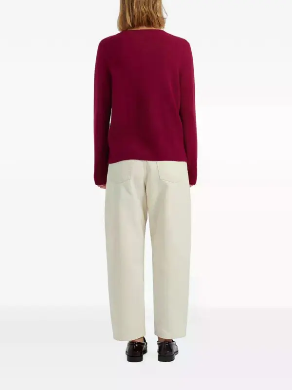 Chinti & Parker Boxy Cashmere Crew Neck Sweater