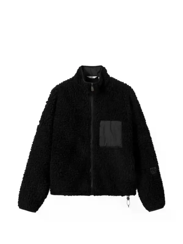 66 NORTH Varmahlid Shearling Fleece Jacket - Black