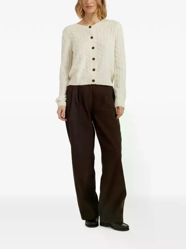 Chinti & Parker Cable-knit Cashmere Cardigan