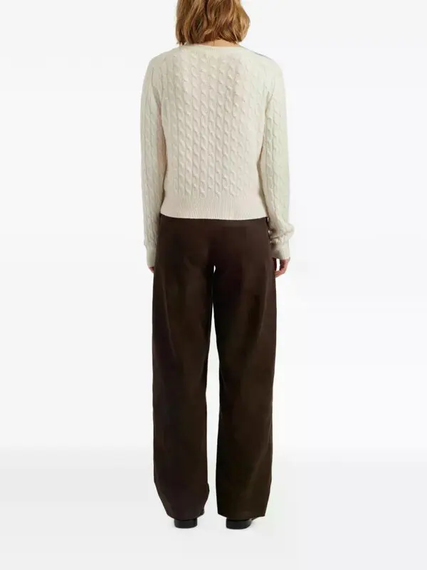Chinti & Parker Cable-knit Cashmere Cardigan