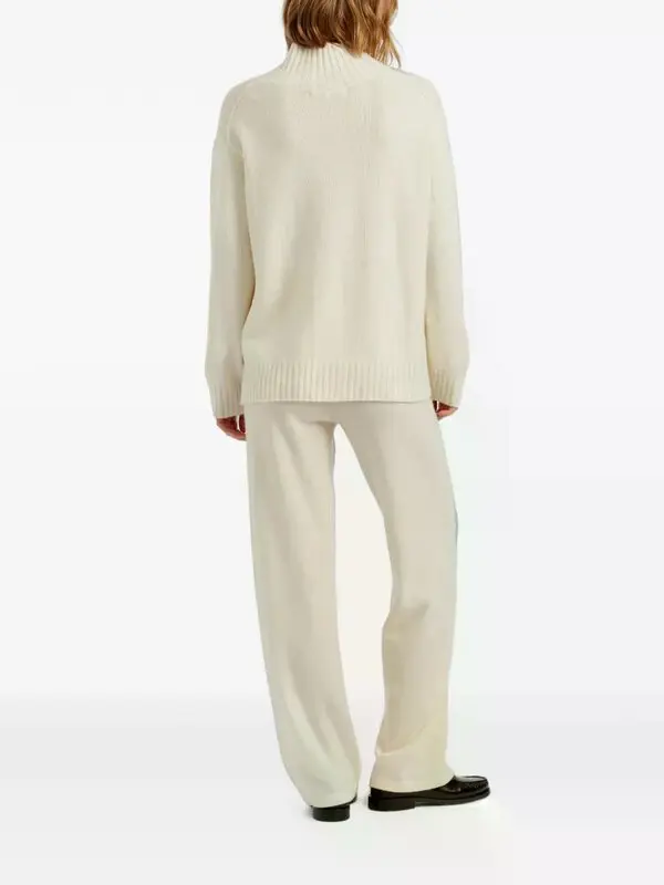 Chinti & Parker Cashmere Wrap Neck Sweater
