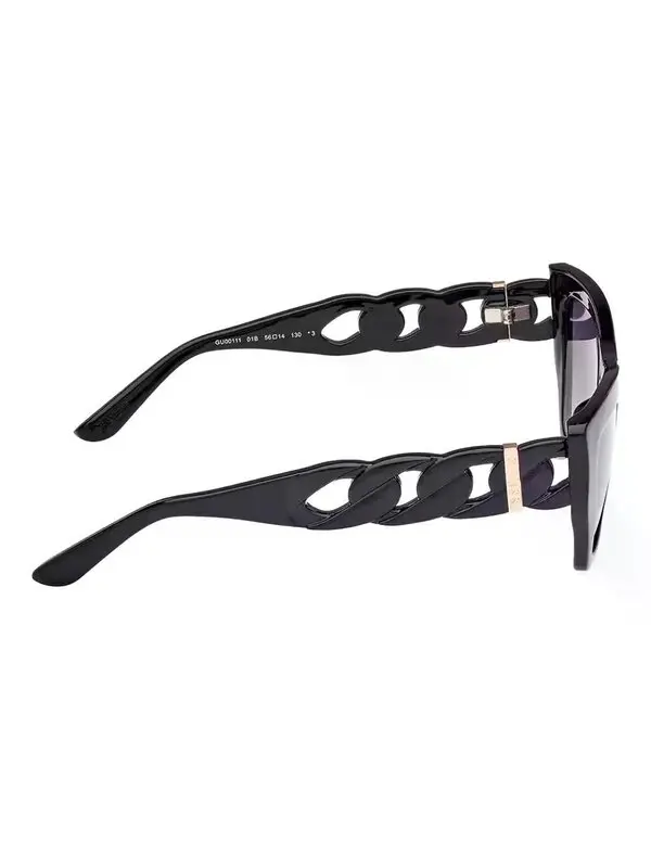 Guess Cat-eye Sunglasses With Cable-link Detail