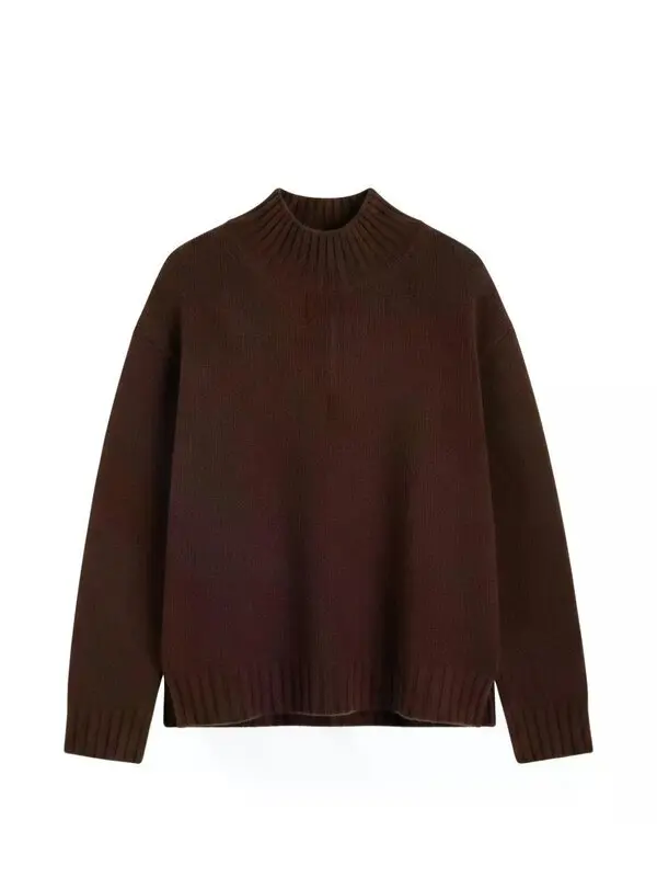 Chinti & Parker Cashmere Funnel Neck Sweater