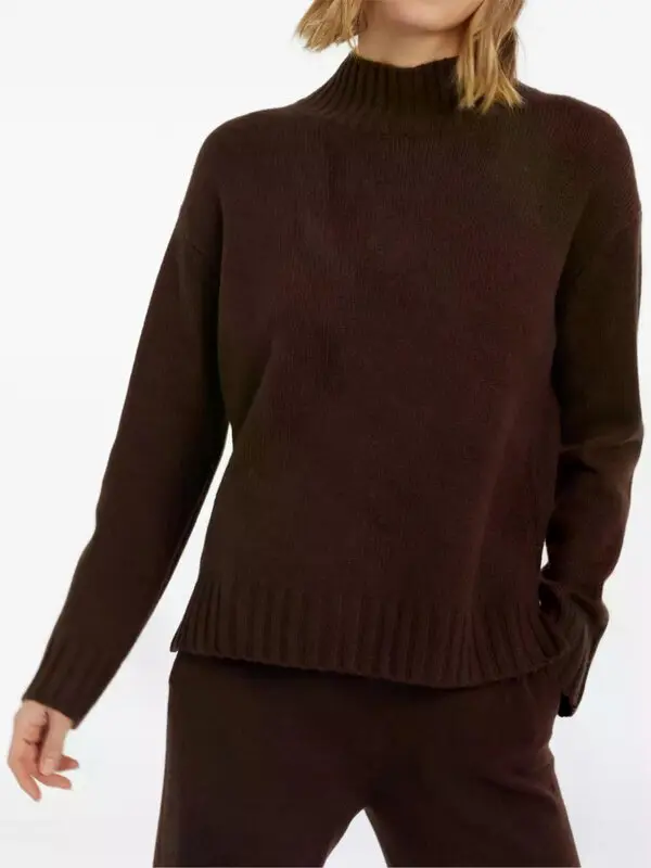 Chinti & Parker Cashmere Funnel Neck Sweater