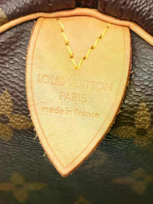 LOUIS VUITTON 1997 35 Monogram Speedy Duffle Bag