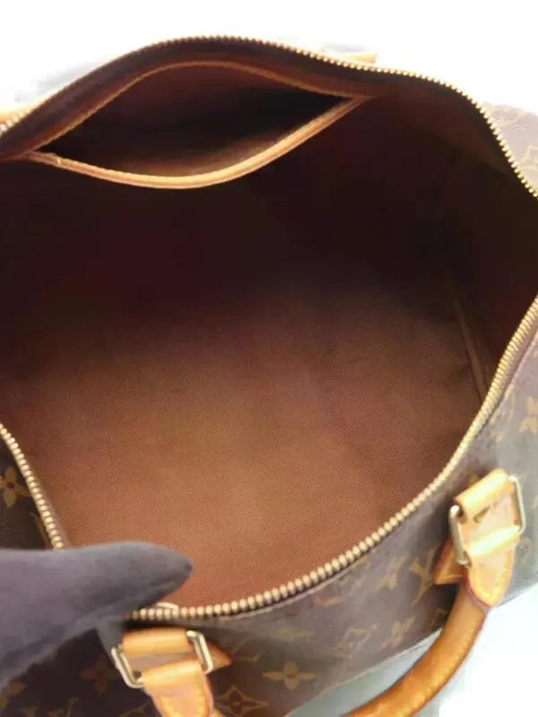 LOUIS VUITTON 1997 35 Monogram Speedy Duffle Bag